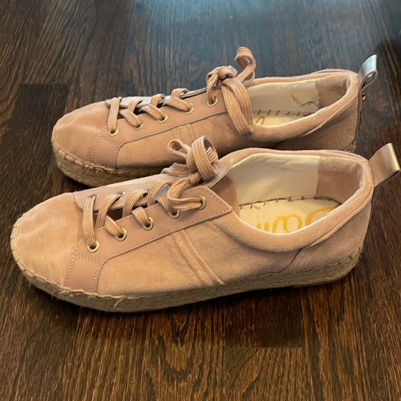 Sam Edelman | Shoes | Sam Edelman Espadrille Style Sneakers 95 | Poshmark